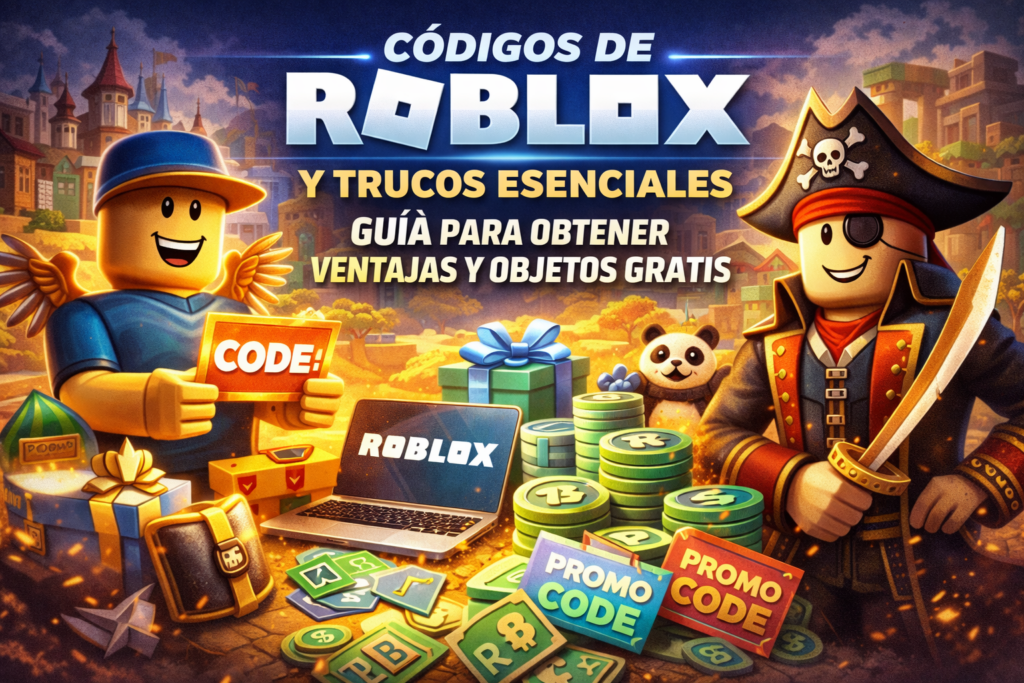 Códigos de Roblox 2026: Cómo conseguir ítems gratis y trucos secretos ...